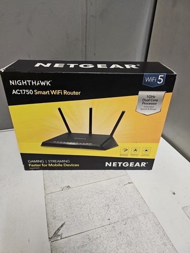 NETGEAR Nighthawk R6700v3 Smart Wi-Fi Router AC1750 Wireless Speed ...