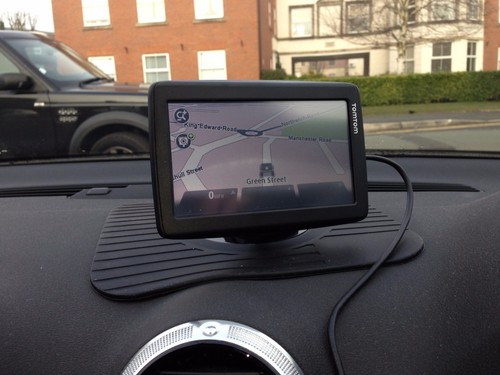 In Car GPS SAT Nav Dashboard Mount Dash Holder Mat For Satnav Anti Slip ...