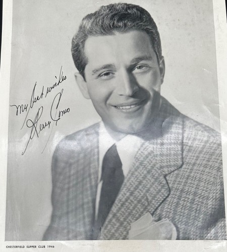 1946 Signed Black and White Photo of Perry Como | eBay