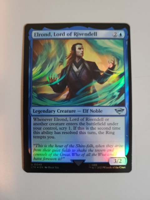 MTG Elrond, Lord of Rivendell The Lord of the Rings: Tales of Middle ...