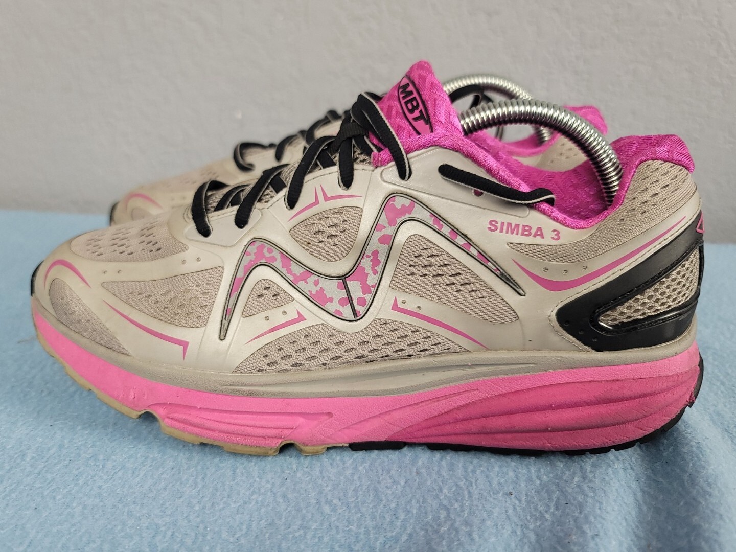 MBT Simba 3 Women's Fitness Sneaker 702028-1254y Grey/Purple Mesh for ...