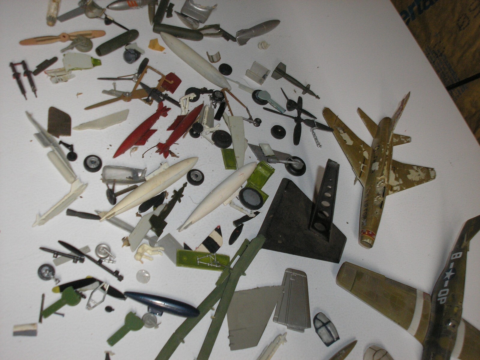 Vintage Lot of Military Aircraft parts for parts or restore Free ...