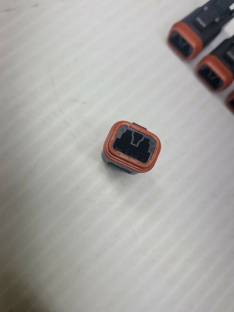 25 pc Deutsch DT06-2S-P012. 2 Position Rectangular Housing with Locks ...