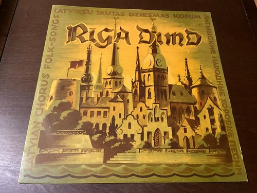 Riga Dimd~Latviesu Tautas Dziesmas Korim~NM~USSR~Latvia Folk Choral ...