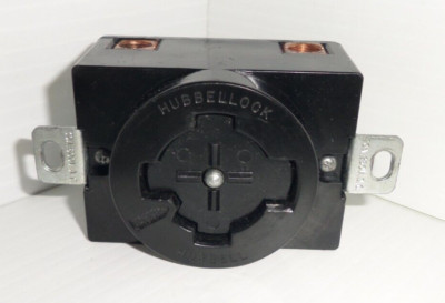 HUBBELL HBL20403 HUBBELLOCK RECEPTACLE 30-Amp 30A 600Vac | eBay