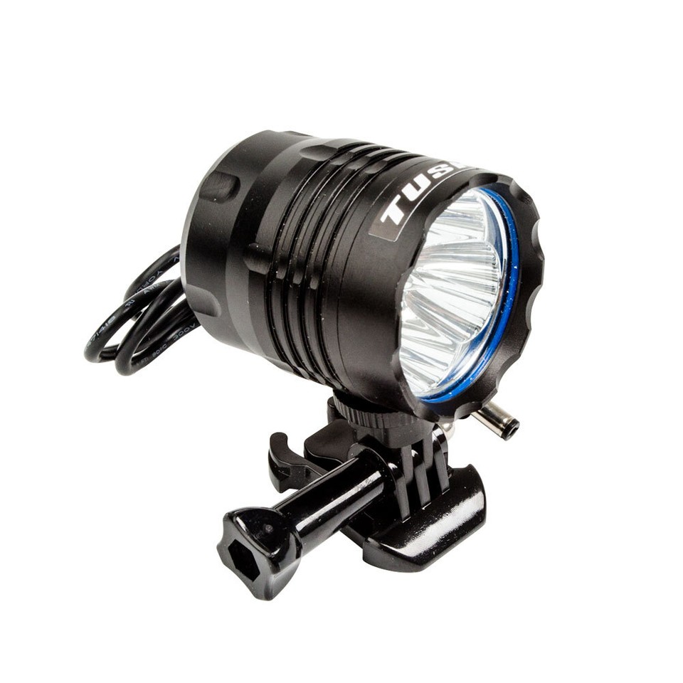Tusk Helmet Light Kit One Light One Battery Motorcycle ATV Dirt Bike MX ...
