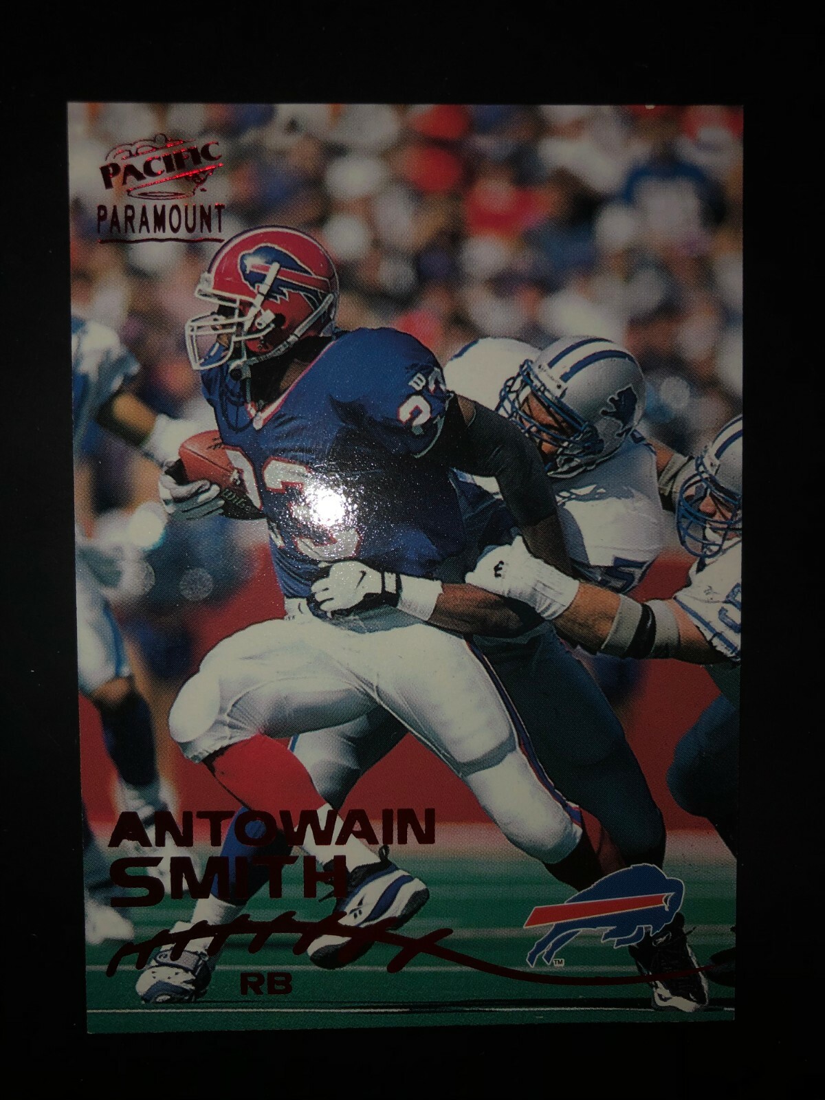 1998 PACIFIC PARAMOUNT FOOTBALL ANTOWAIN SMITH #30 BUFFALO BILLS NFL ...