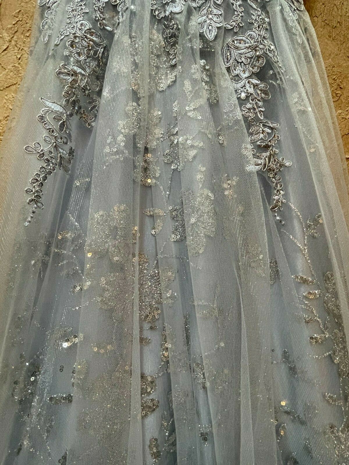 Cinderella Inspired Beautifully Detailed Prom Dress XS - Gem