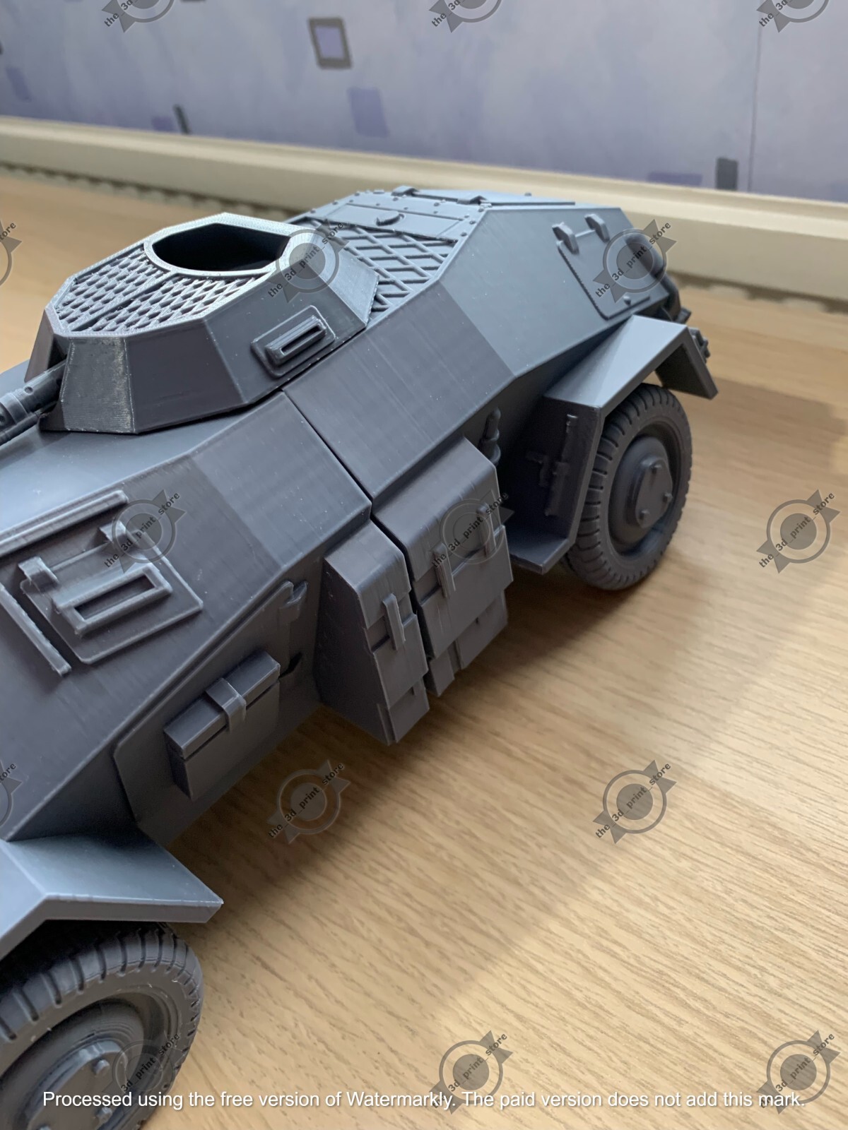 WW2 GERMAN SD.KFZ-221, 3D PRINTED, MANY SCALES AVAILABLE | eBay