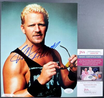WWE WCW Jeff Jarrett Signed 8x10 Photo A Autograph WWF AEW nWo JSA COA ...