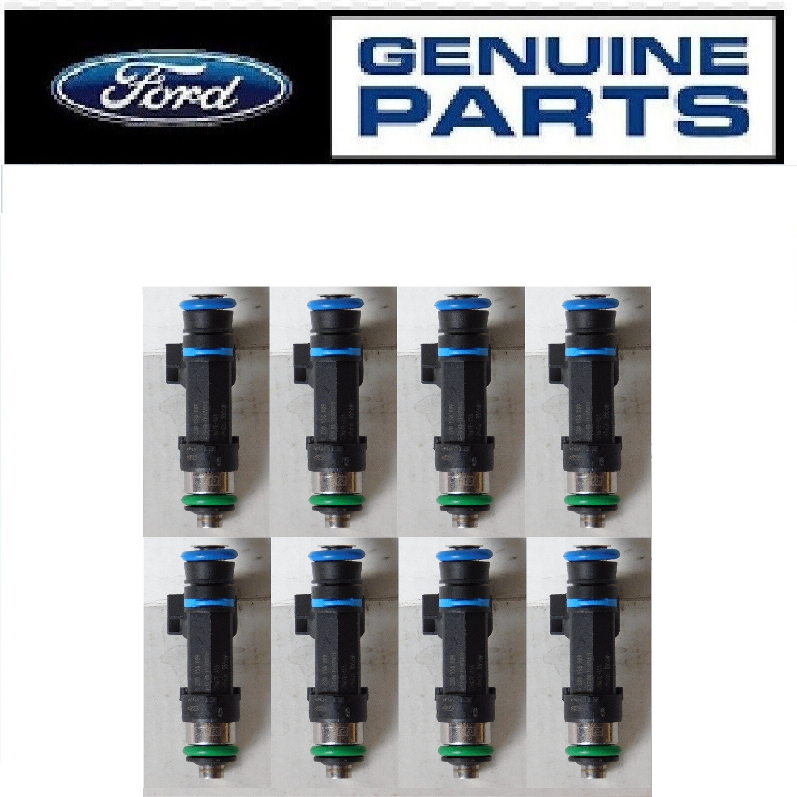 Set Of 8PC FORD OEM FUEL INJECTOR REMAND FOR LINCOLN TOWN CAR 2006-2011 ...
