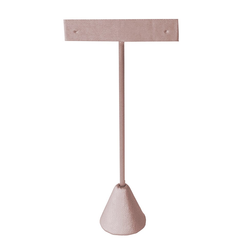 Pink Leatherette Jewelry Display Stands Holder Bracelet Earring ...