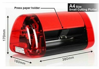 DIY Stickers Cutter A4 Vinyl Cutter Plotter Cutting Machine Contour Cut ...