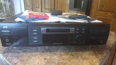 JVC XM-448 Mini disc recorder w/remote, manual, 2 new and 3 used discs ...