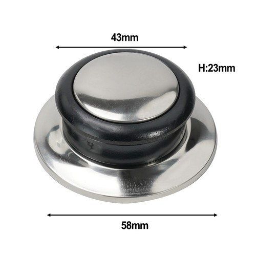 Lid Knobs Cap For Glass Lid Pot Knob Handle Replacement Cookware ...