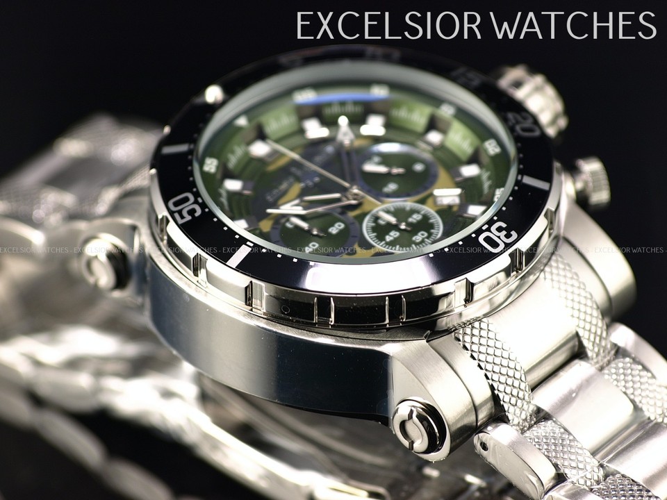 Chase Durer by Invicta Men's 52mm Green Camo Coalition Chrono Watch CDW ...