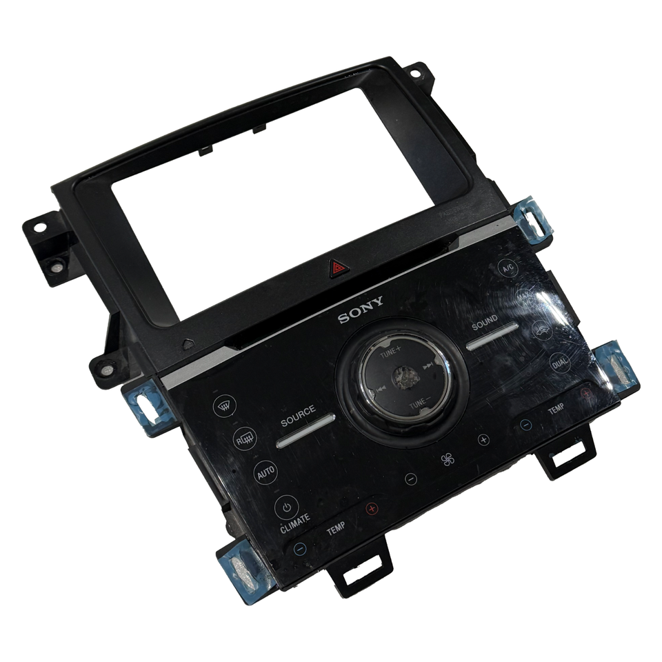 2011-2014 Ford Edge Sony 8" Radio Bezel Climate Control Panel OEM ET4T ...