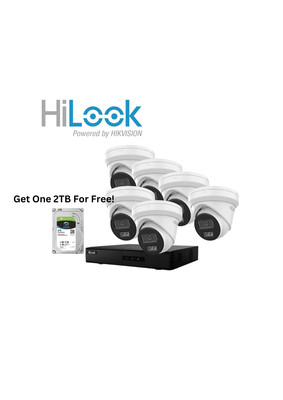 Hilook 6*6MP 8CH NVR CCTV Camera Kit | eBay