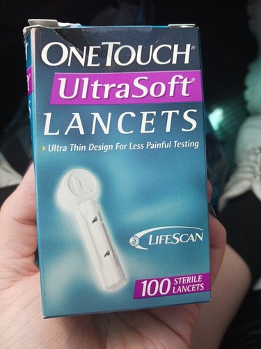 OneTouch Ultra Soft 100 Sterile Lancets for sale online | eBay