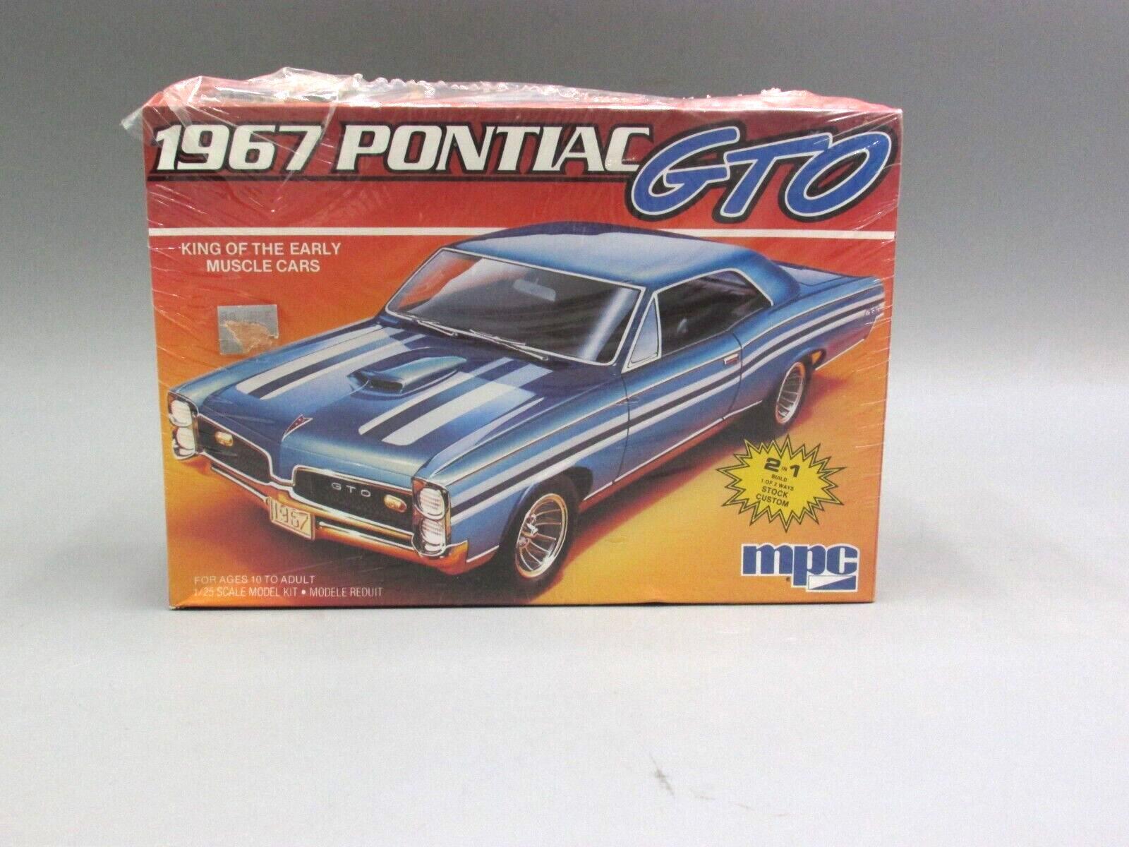 MPC 1967 Pontiac GTO Car Model Kit #6318 Opened for sale online | eBay