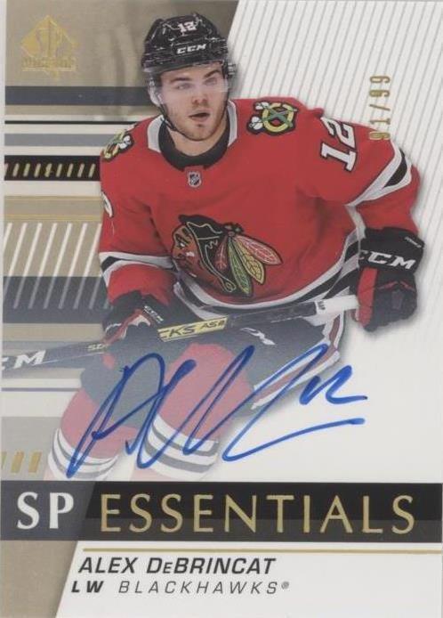 2019-20 SP Authentic - Sp Essentials Alex DeBrincat #SPE-AD Autographs ...
