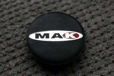 Original Genuine MAK Black Alloy Wheel Center Plastic Cap Cover Hub | eBay
