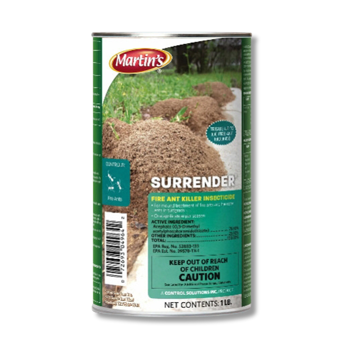 Surrender Fire Ant Killer 1 lb. - 75% Acephate 72693049642| eBay