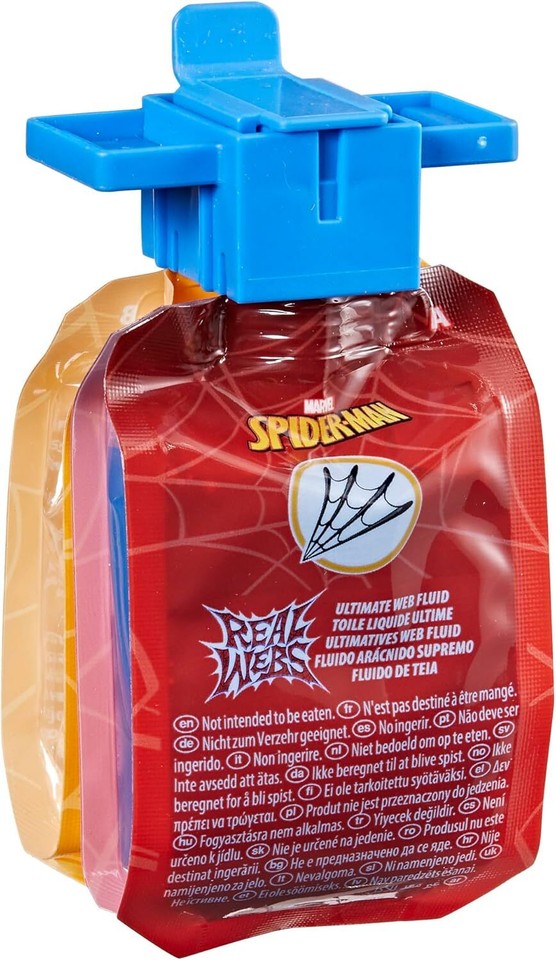 Marvel Spider-Man Real Webs Ultimate Web Fluid Refill for Real Webs ...