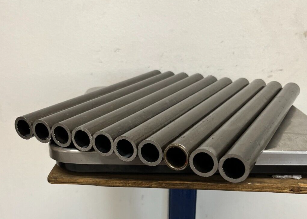 10 Pcs 1026 DOM Steel Tubing – 15/16" OD x 1/8" Wall x 12" Long | Round ...