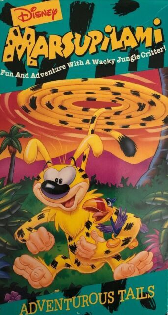 Marsupilami Adventurous Tails VHS RARE Disney Animated TV Series Video ...