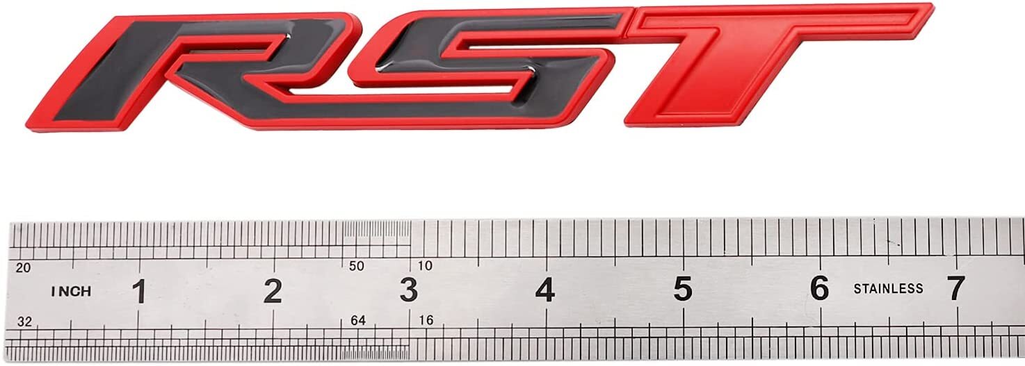 1 RST Emblem Badge made for Silverado Tahoe Suburban 84319995 2019-24 ...