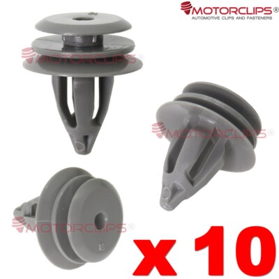 BMW Door Clips Card Panel Interior Trim E46 3 Series Grey Plastic ...