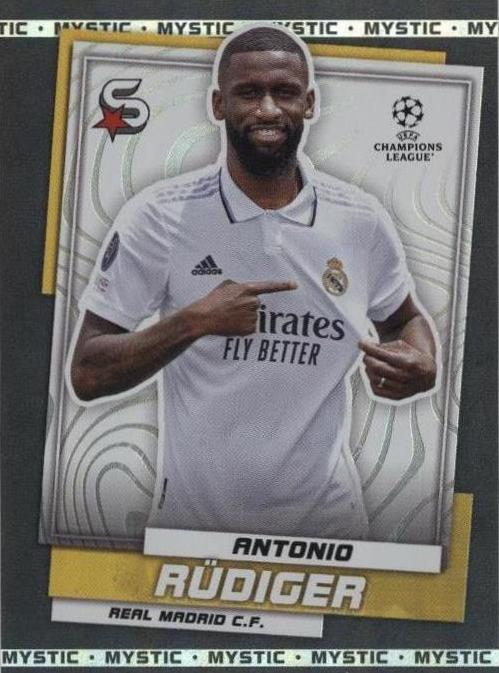 2022-23 Topps UEFA Club Competitions Superstars - Antonio Rudiger #39 ...