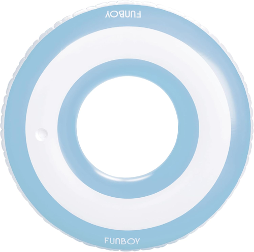 Giant Stripe Inflatable Tube Pool Float with Cup Holder 48" | Large ...