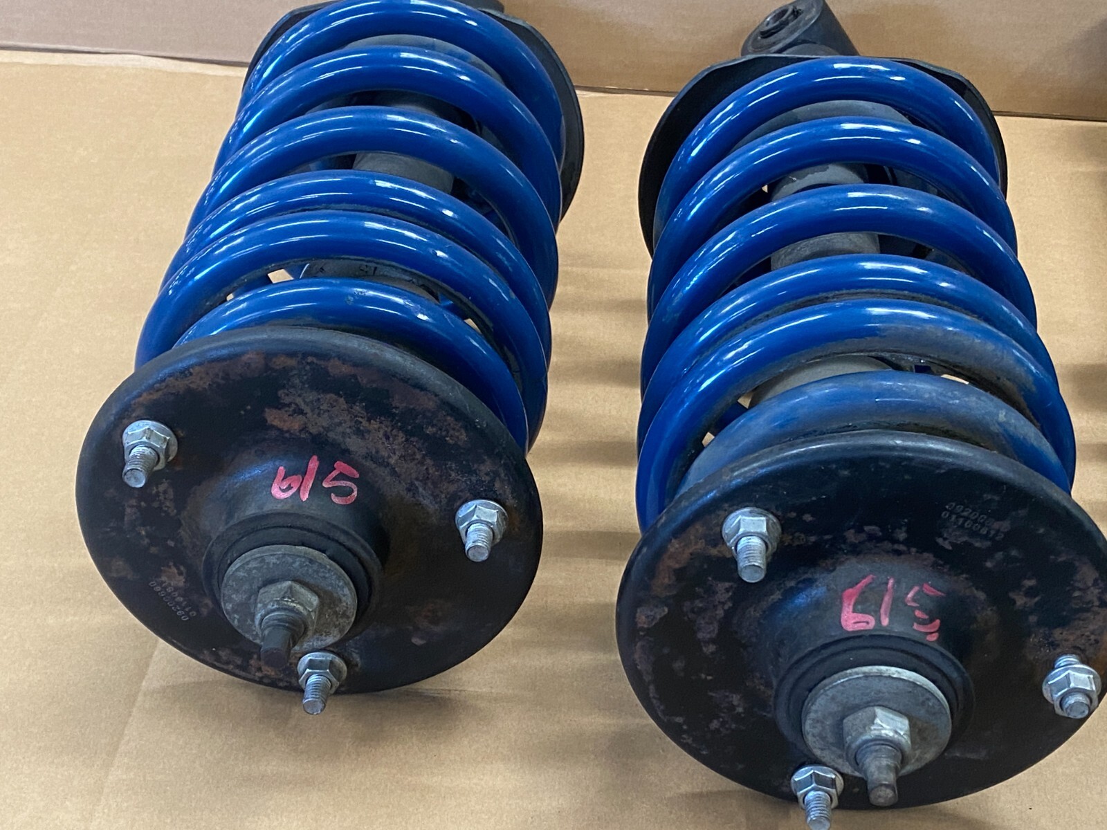 2005-2009 LAND ROVER LR3 AIR SUSPENSION TO COIL SHOCKS CONVERSION KIT ...