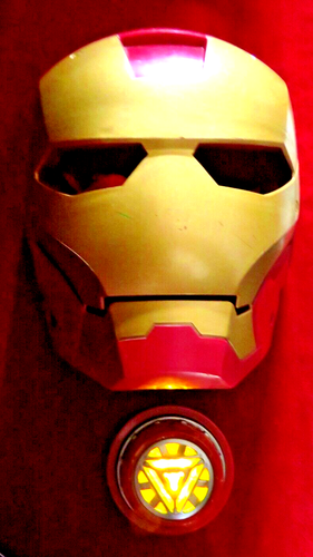 Ironman Mask, Light & Sound Ironman Chest Plate, Avengers Bag ...