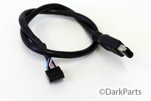 26-101805-001 Male 6-Pin Firewire Connector to Internal 9-Pin Board ...