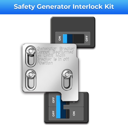Generator Interlock Kit For Eaton Cutler Hammer BR 150 200 Amp Panel ...