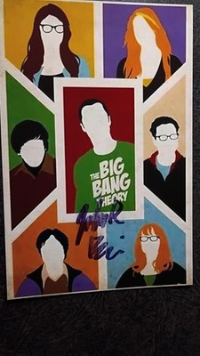 JOHN ROSS BOWIE As BARRY Hand Signed Autograph 4X6 Photo ACTOR-BIG BANG ...