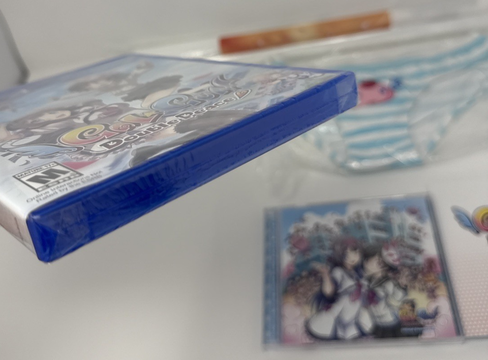 Gal Gun Double Peace Mr Happiness Ed PS4 Sealed Game Full Set Rare ...