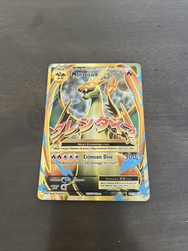 Pokémon TCG Mega-Charizard-EX Evolutions 101/108 Holo Full Art Ultra ...