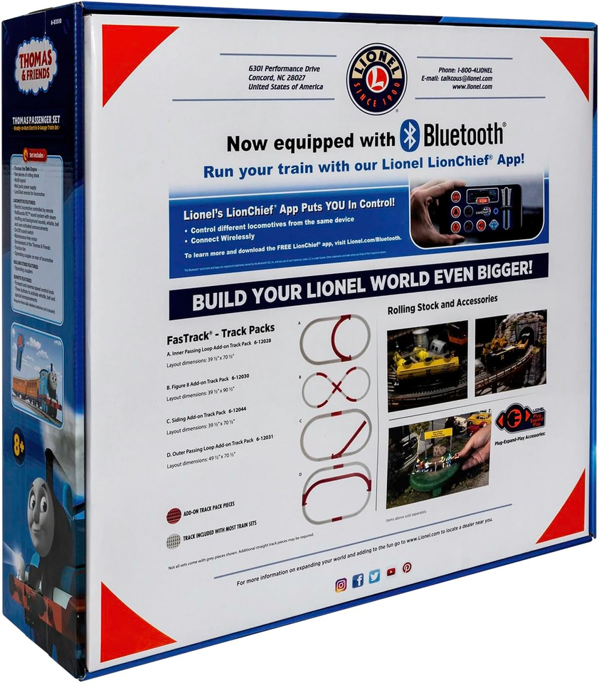 Thomas & Friends Electric O Gauge Bluetooth Train Set with Remote | eBay