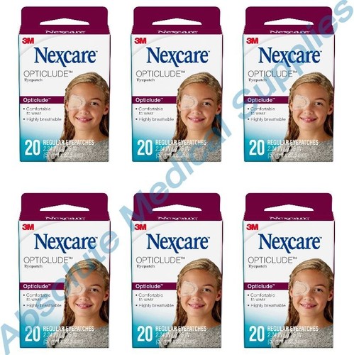 *120-Patch* 3M Nexcare Opticlude Orthoptic Eye Patch 3.25" x 2.24 ...