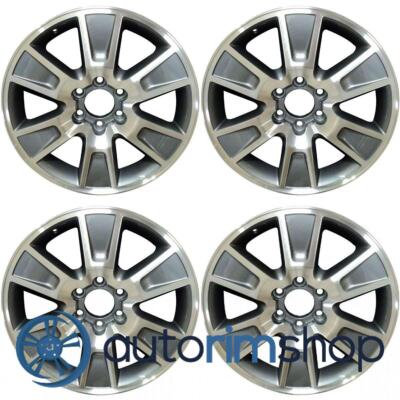 Ford F150 2009-2014 20" OEM Wheels Rims Set Machined Charcoal | eBay