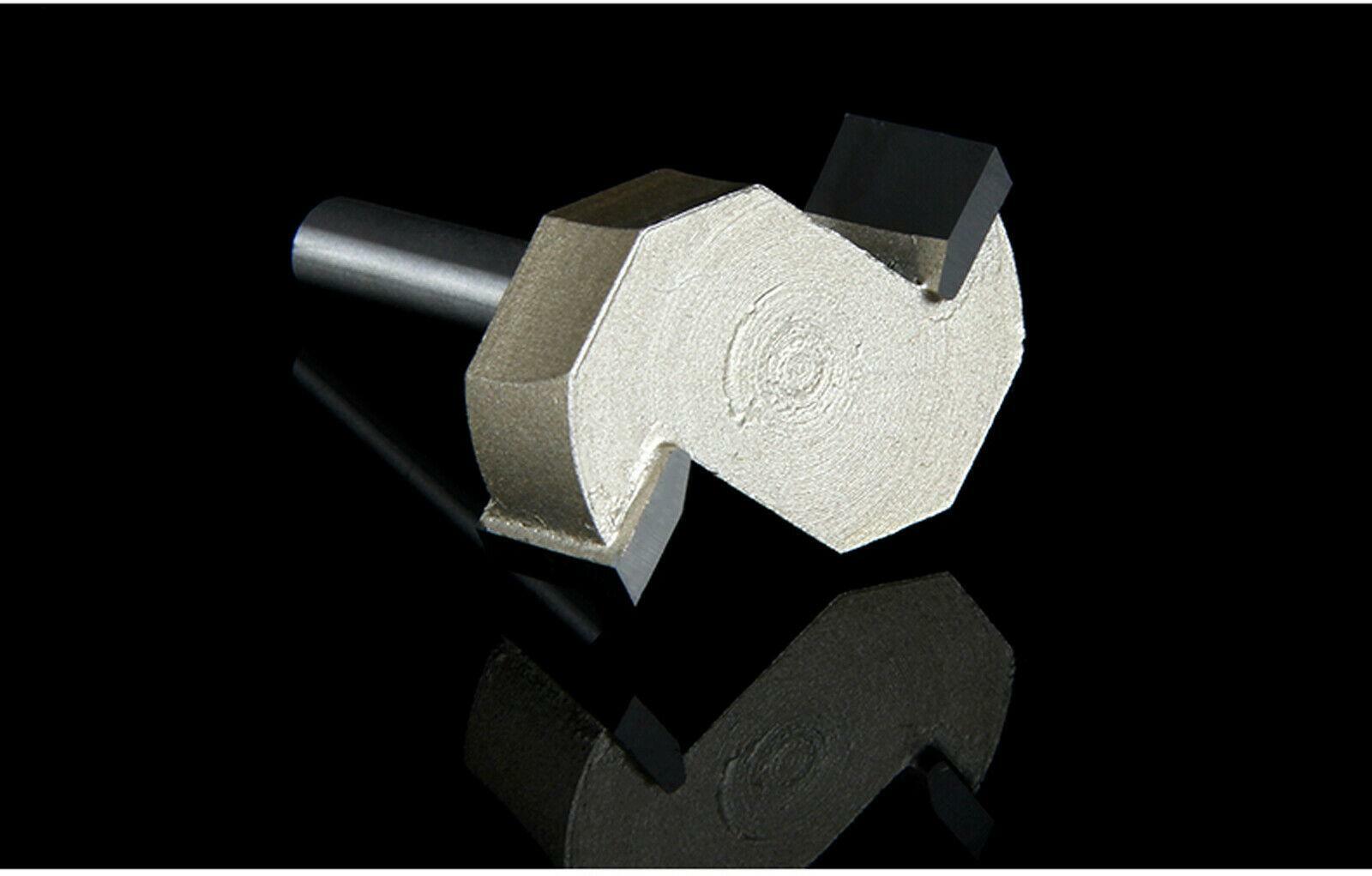 1/4" x 3/8" Cutting Depth 2-Flute T-Slot Undercut Router Bit 6.35mm x 9 ...