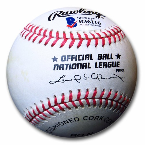 Whit Wyatt Signed Autographed Official NL Baseball Brooklyn Dodgers ...