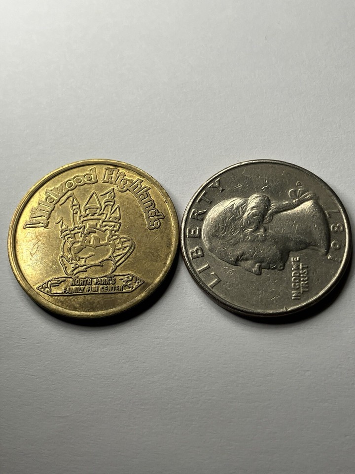 Pepsi Wildwood Highlands Arcade Token Pittsburgh Pennsylvania Defunct # ...