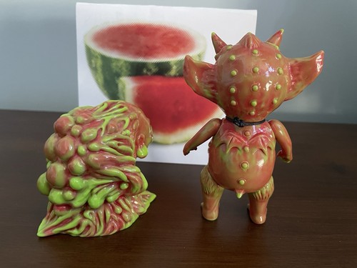 Mutant VInyl Hardcore Sludge Demon & Bernie Melon Heads Set Sofubi MVH ...