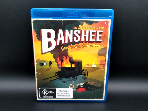 Banshee Complete Second Season - Blu Ray - Region B - MINT DISCS | eBay ...