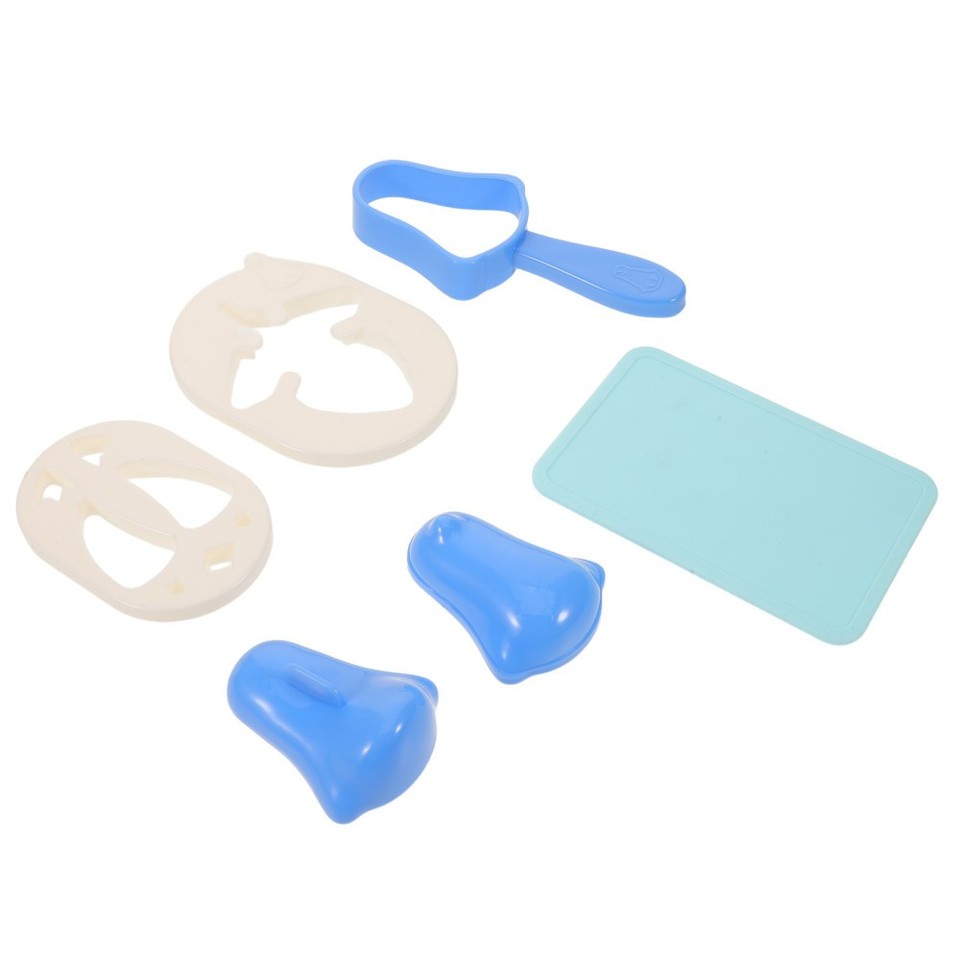 6PCS Cartoon Penguin Rice Ball Molds Sushi Making Molds Reusable ...